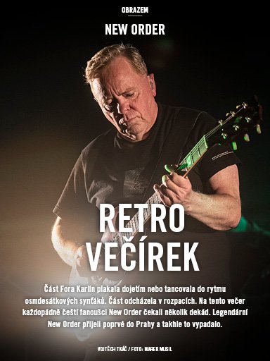 New Order - Retro večírek | 2019-11 | Headliner